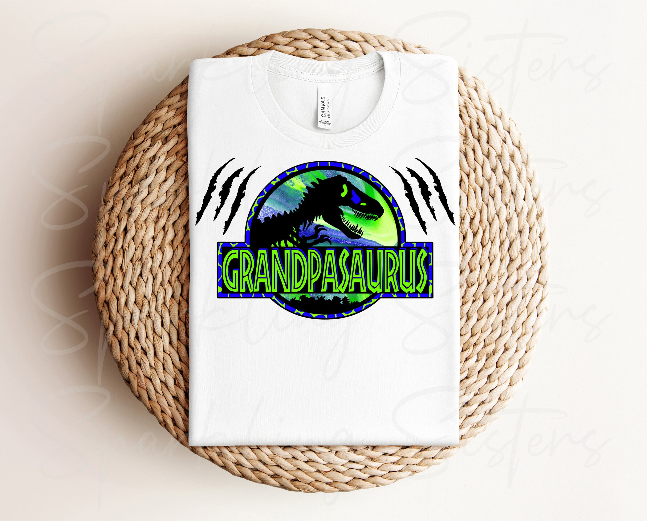 Grandpasaurus, Instant Download, PNG, T-rex, Customize, Sublimation ...