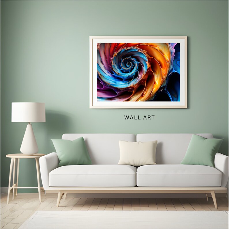 Beach Wall Canvas Art, Sea Shell, Posters, Abstract Art, Wall Decor ...