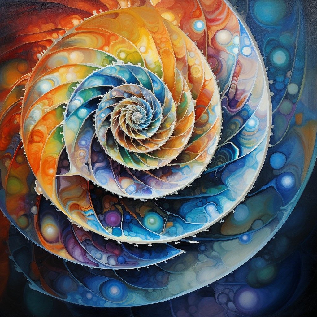 Beach Wall Canvas Art, Sea Shell, Posters, Abstract Art, Wall Decor ...