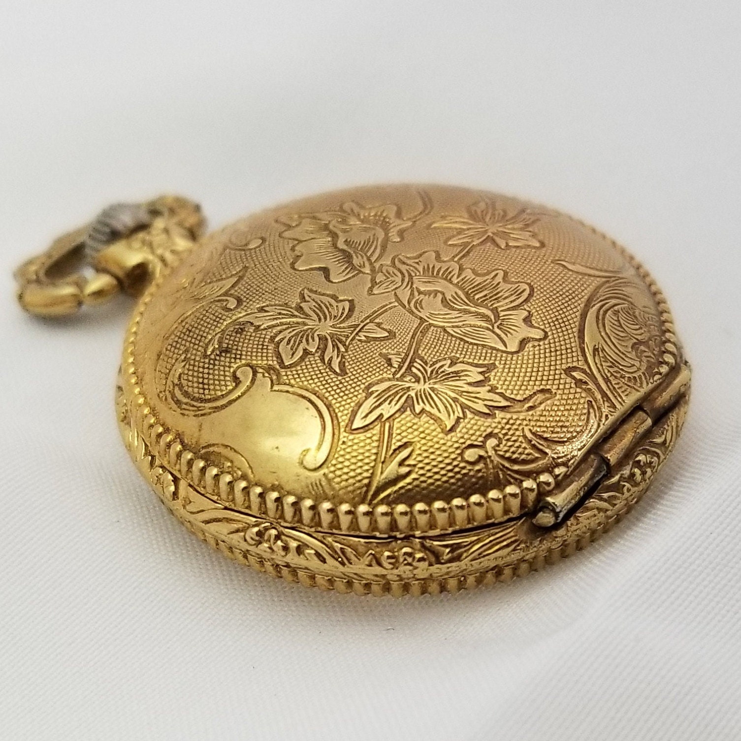 Vintage Waltham Hunter Case Pocket Watch or Watch Pendant, Swiss Made ...