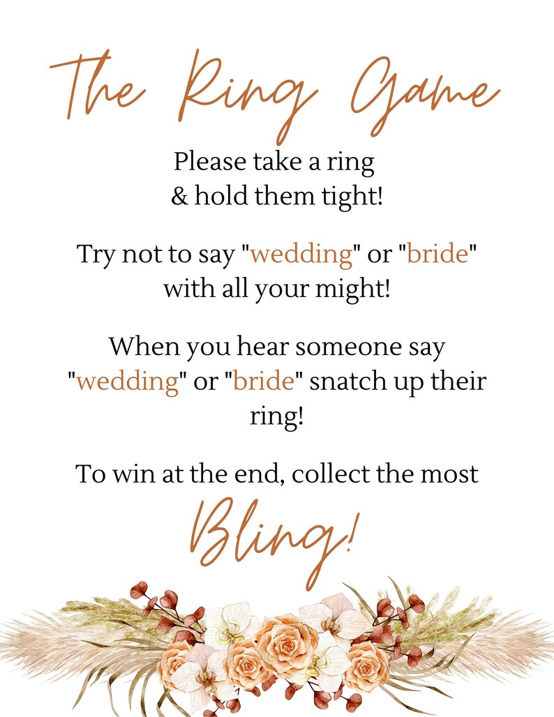 Boho Bridal Shower Games | Bachelorette Games - Game Bundle - Etsy