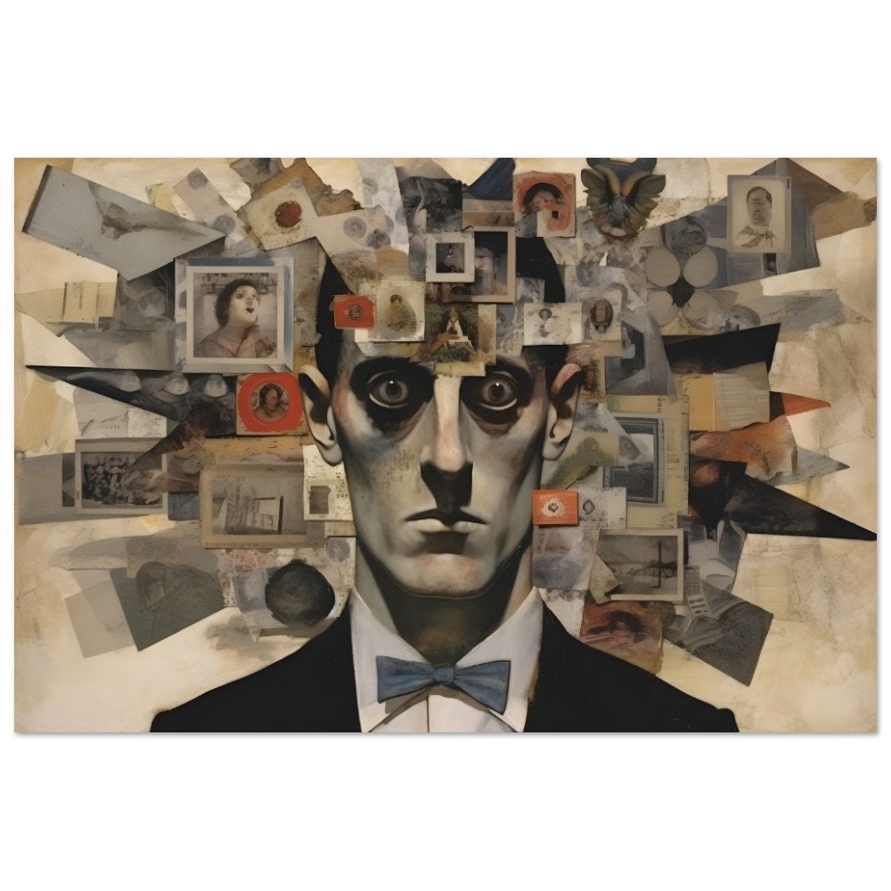 Disturbing Stare, Disturbing Art, Dark Art, Premium Semi-glossy Paper ...