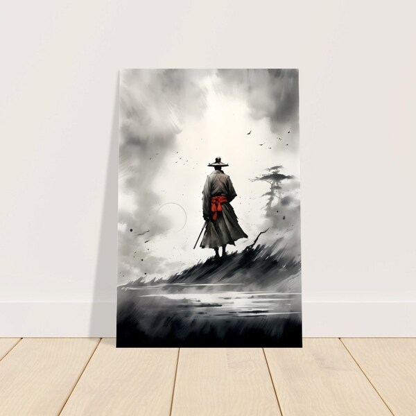 Samurai Ink Poster - Etsy