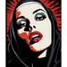 Bad Nun. Goth Nun, Gothic Art, Punk Art, Wall Art, Art Print, Premium ...