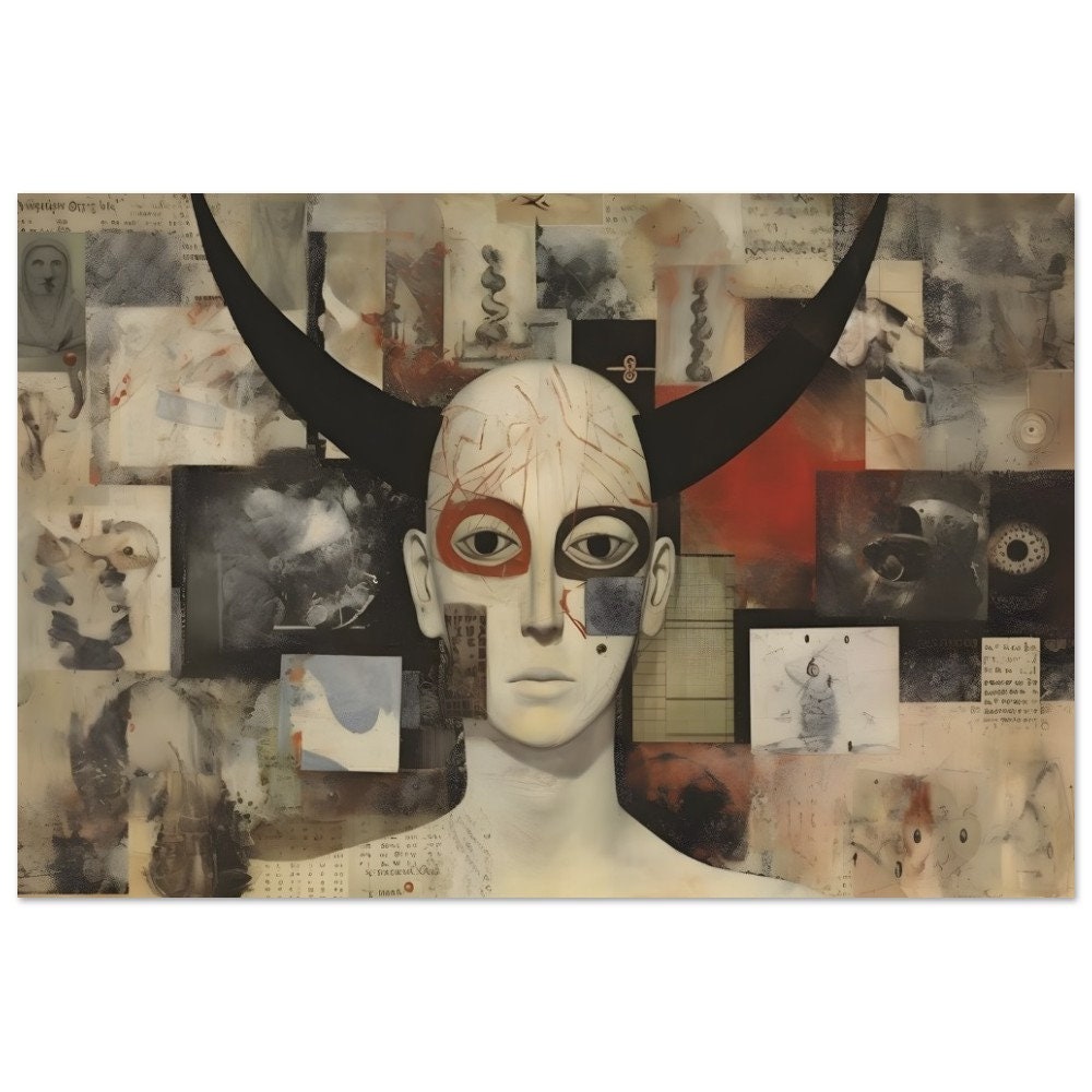 Demon Art, Dark Art, Disturbing Art, Satanic Art - Premium Semi-glossy ...