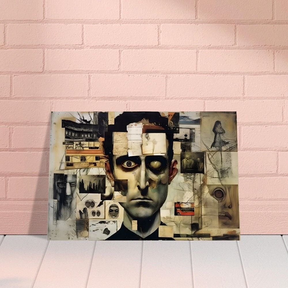 Rotting Man Print, Disturbing Art, Macabre Art, Horror Art, Premium ...