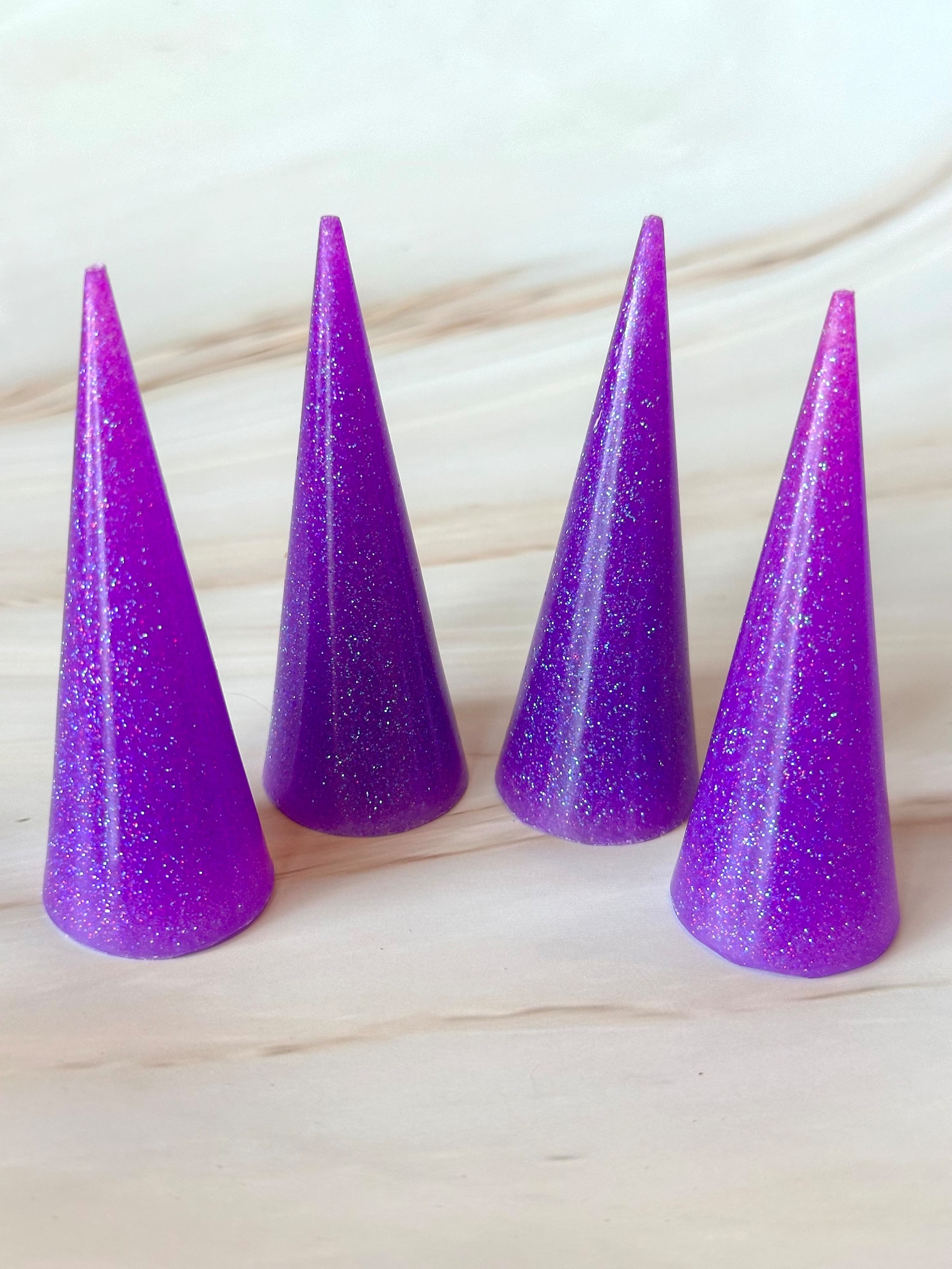 Solid Colored Ring Cones - Etsy