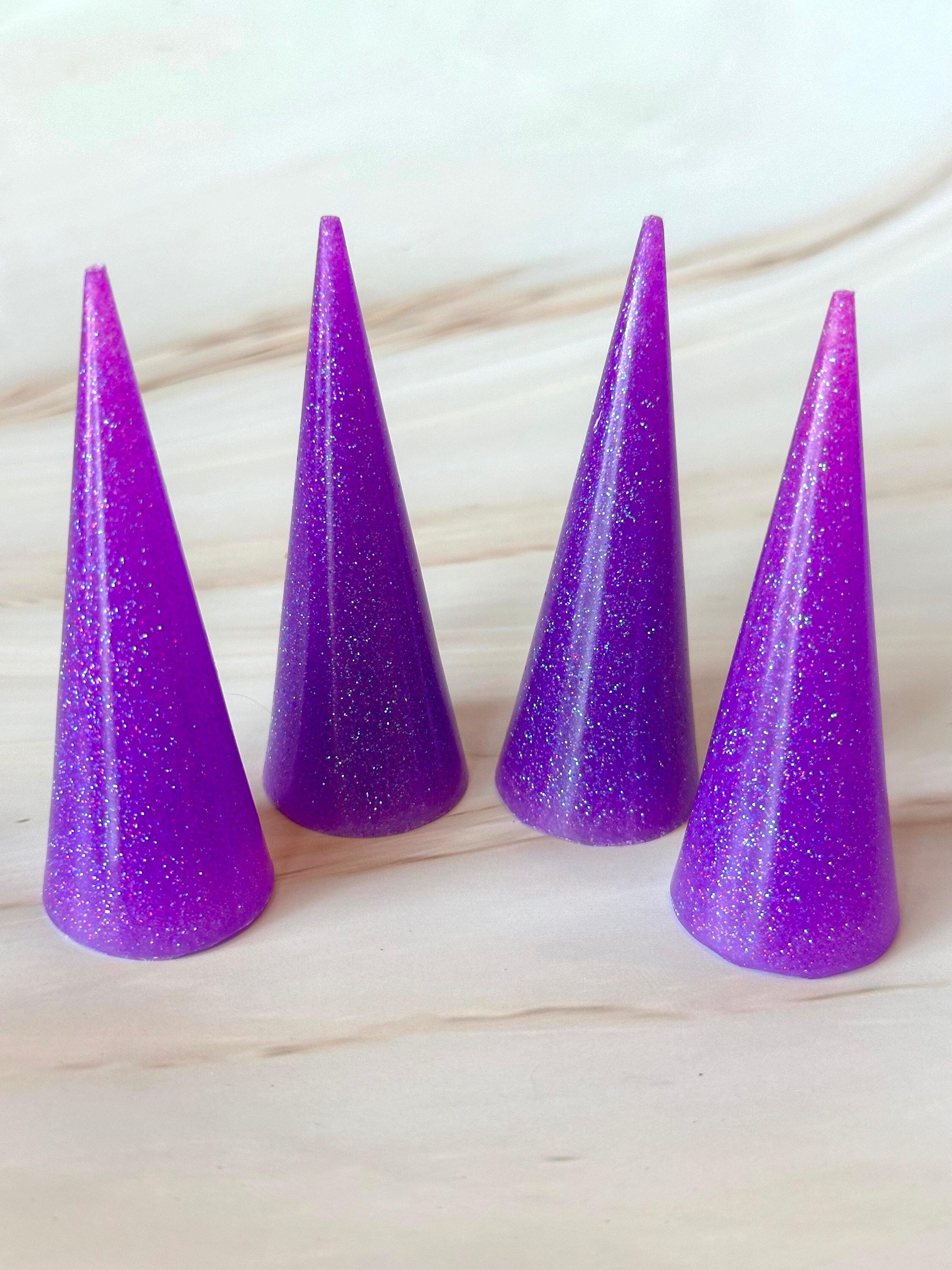 Solid Colored Ring Cones - Etsy