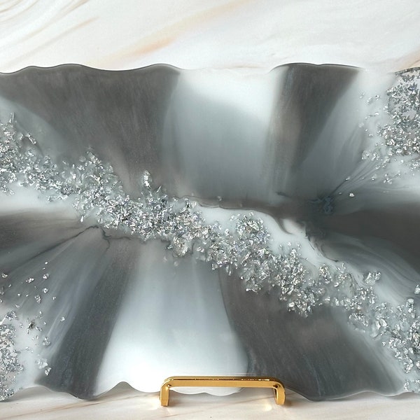 Resin Serving Tray - Etsy