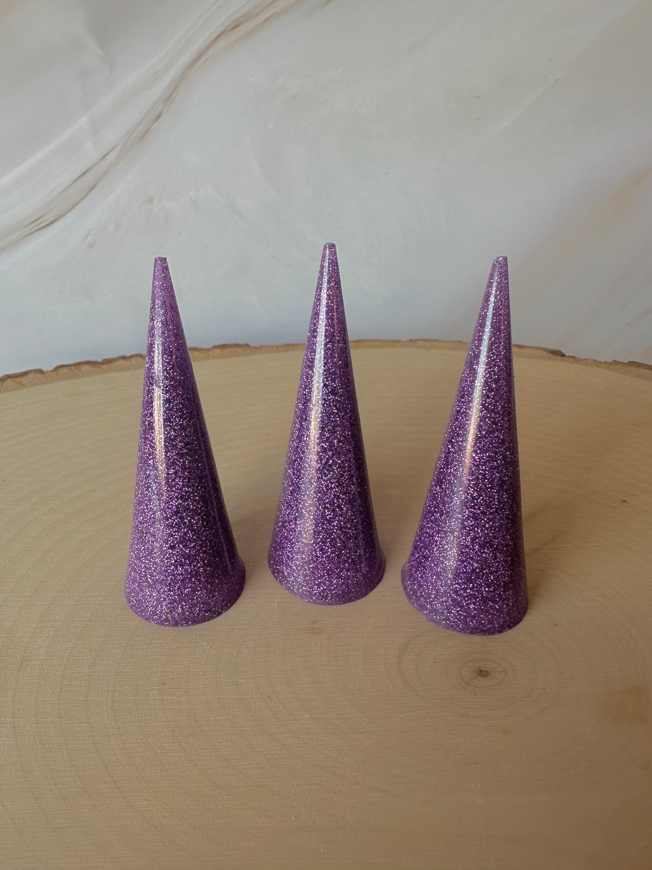 Solid Colored Ring Cones - Etsy