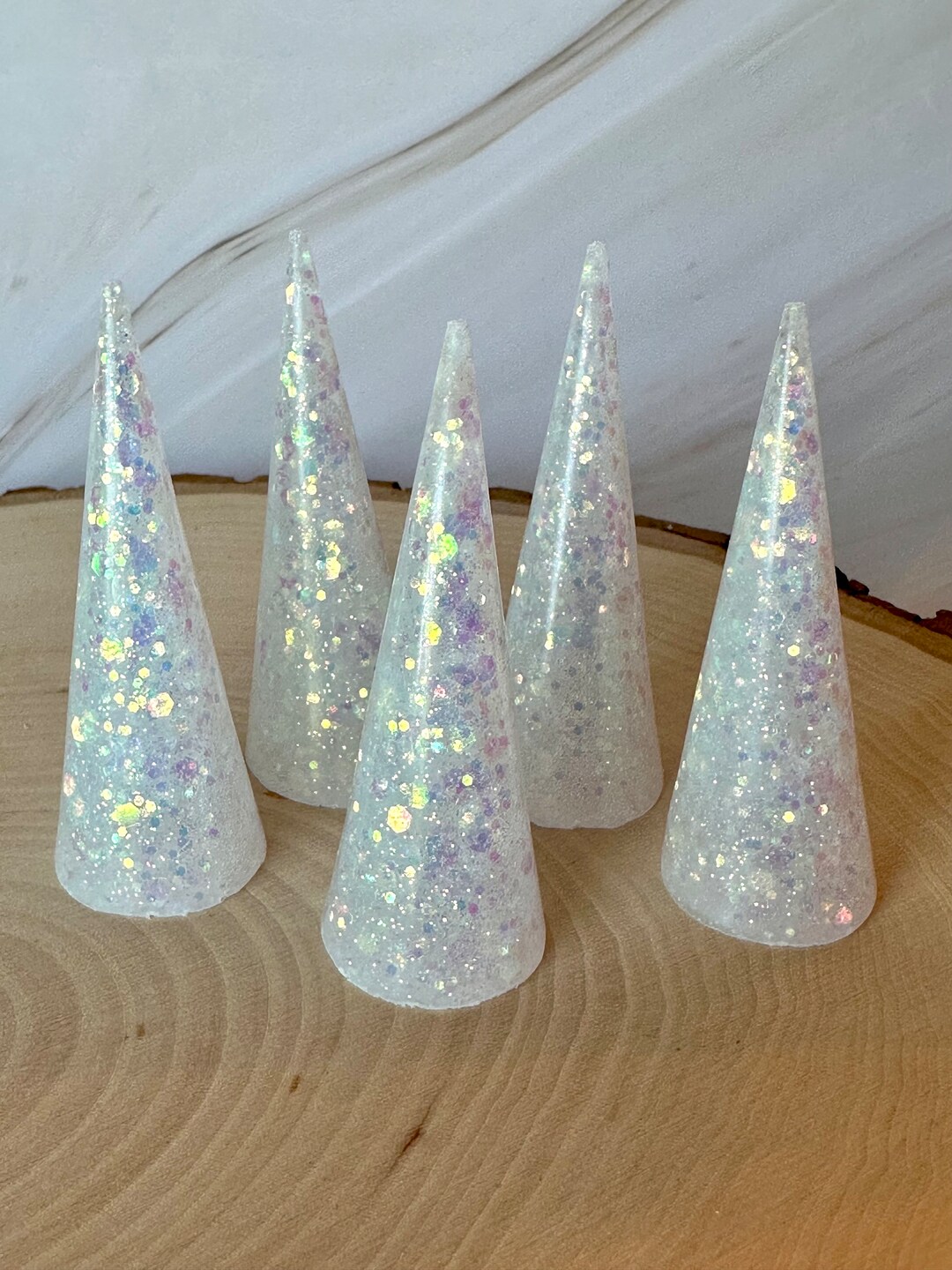 Solid Colored Ring Cones - Etsy