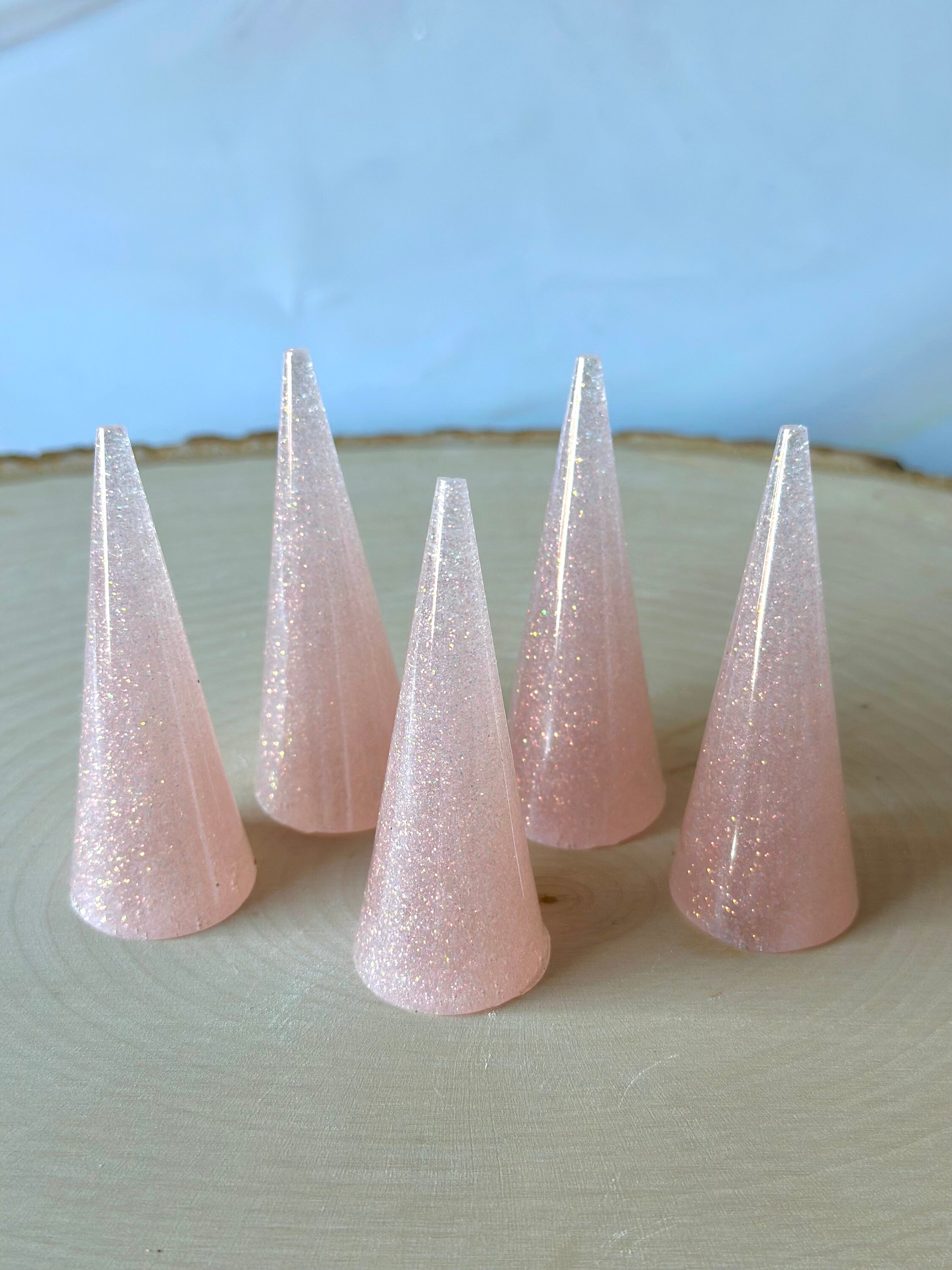 Solid Colored Ring Cones - Etsy