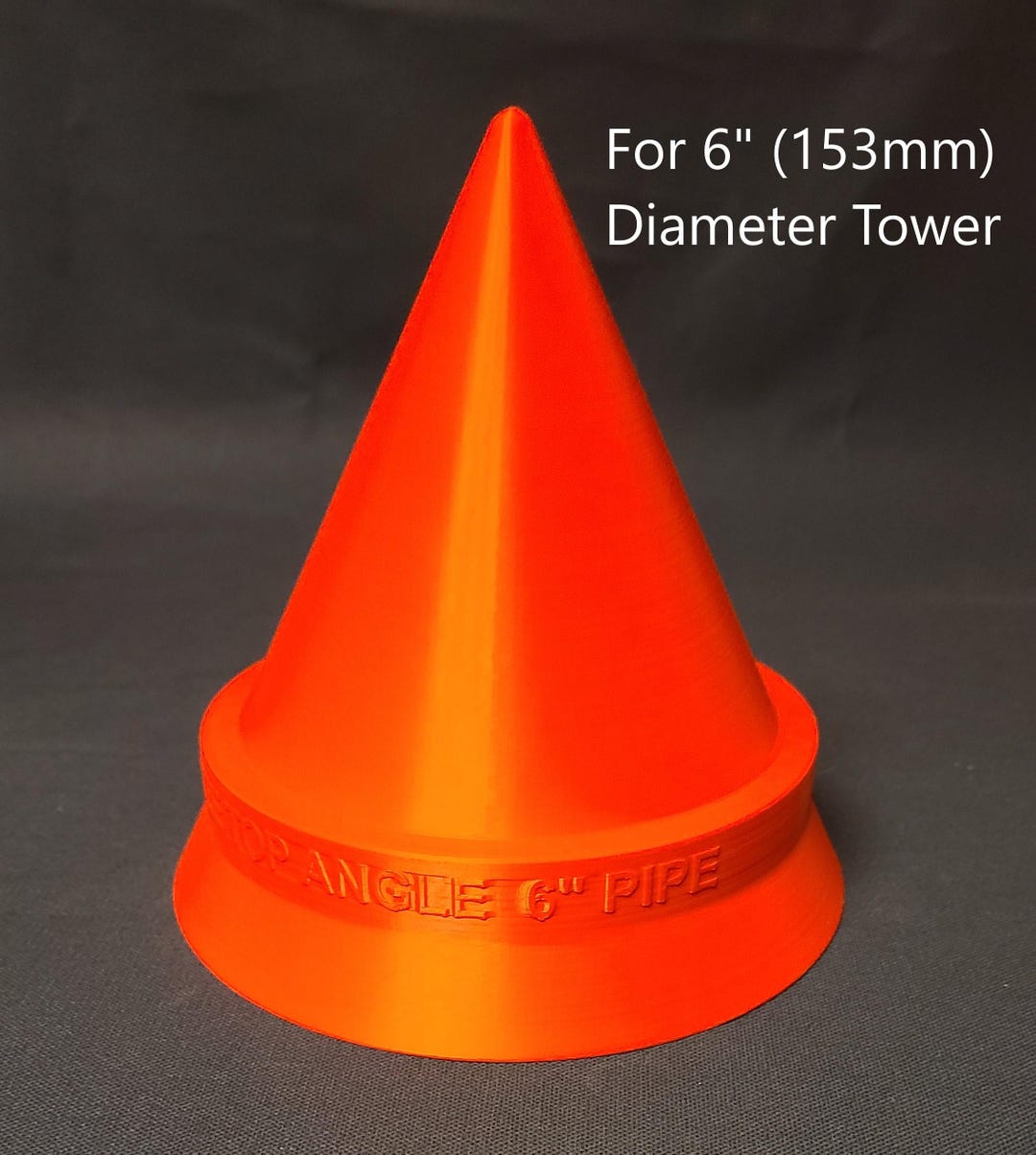 Paramagnetic Basalt Cement Mold for 6" Diameter Basalt Tower. Quantity ...