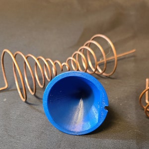 Fibonacci Coil Winding Jig 54MM Tall for Electroculture Gardening ...