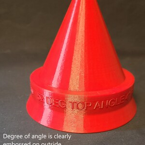 Basalt Tower Top Cone Mold: 4" Diameter, 52 Degree Angle - Etsy