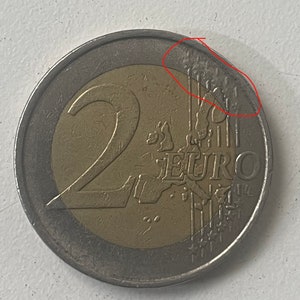 Rare 2 Euro Error Coin Germany 2002 Errors on Both Sides - Etsy