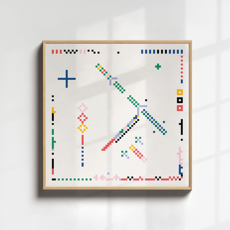 Algorithmic Art Prints - Etsy