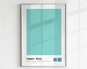 Color Swatch Print Neutral Palette Minimalist (Instant Download) - Etsy