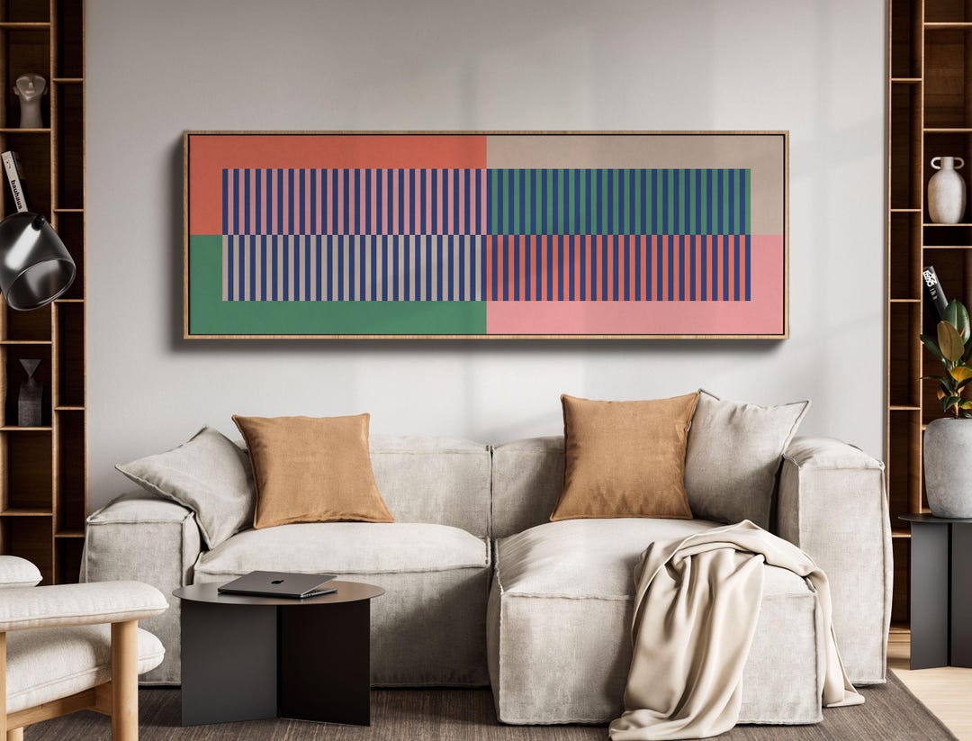 Extra Large Long Horizontal Wall Art, Oversized Tall Narrow Wall Art ...
