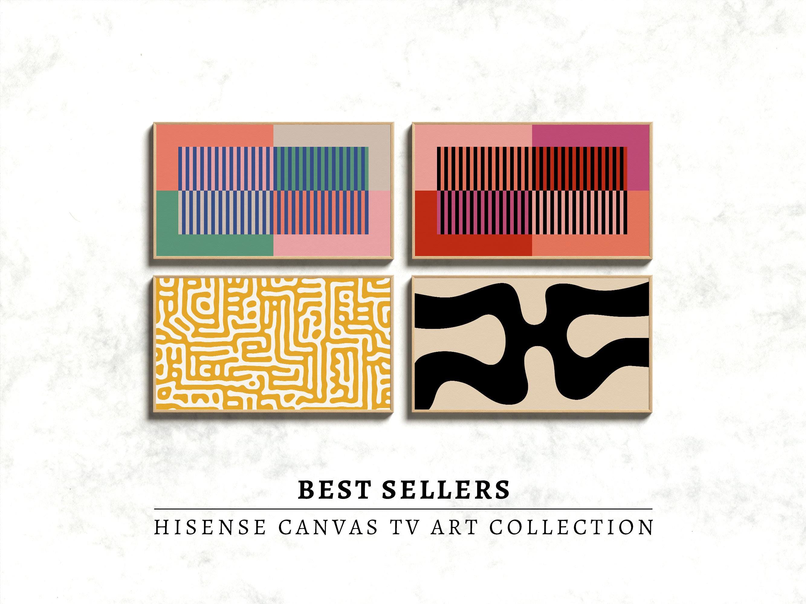 Hisense Canvas Tv Art Set Best Sellers, Samsung Frame Tv Art, Original ...