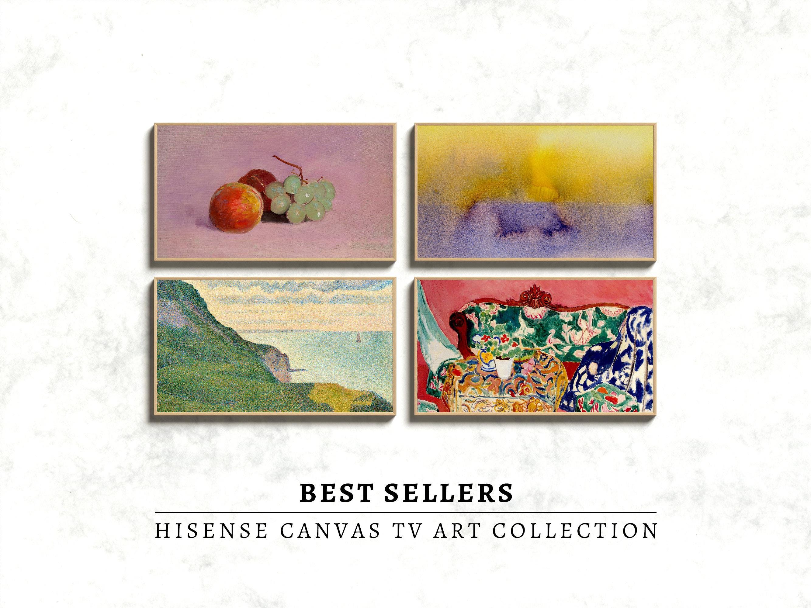 Hisense Canvas Tv Art Set Best Sellers, Samsung Frame Tv Art, Original ...