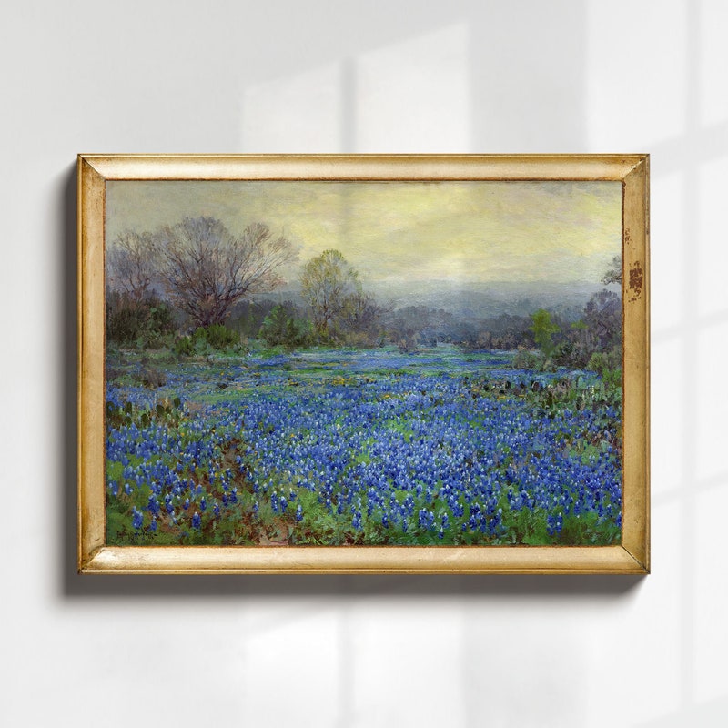 Texas Wildflower Print - Etsy