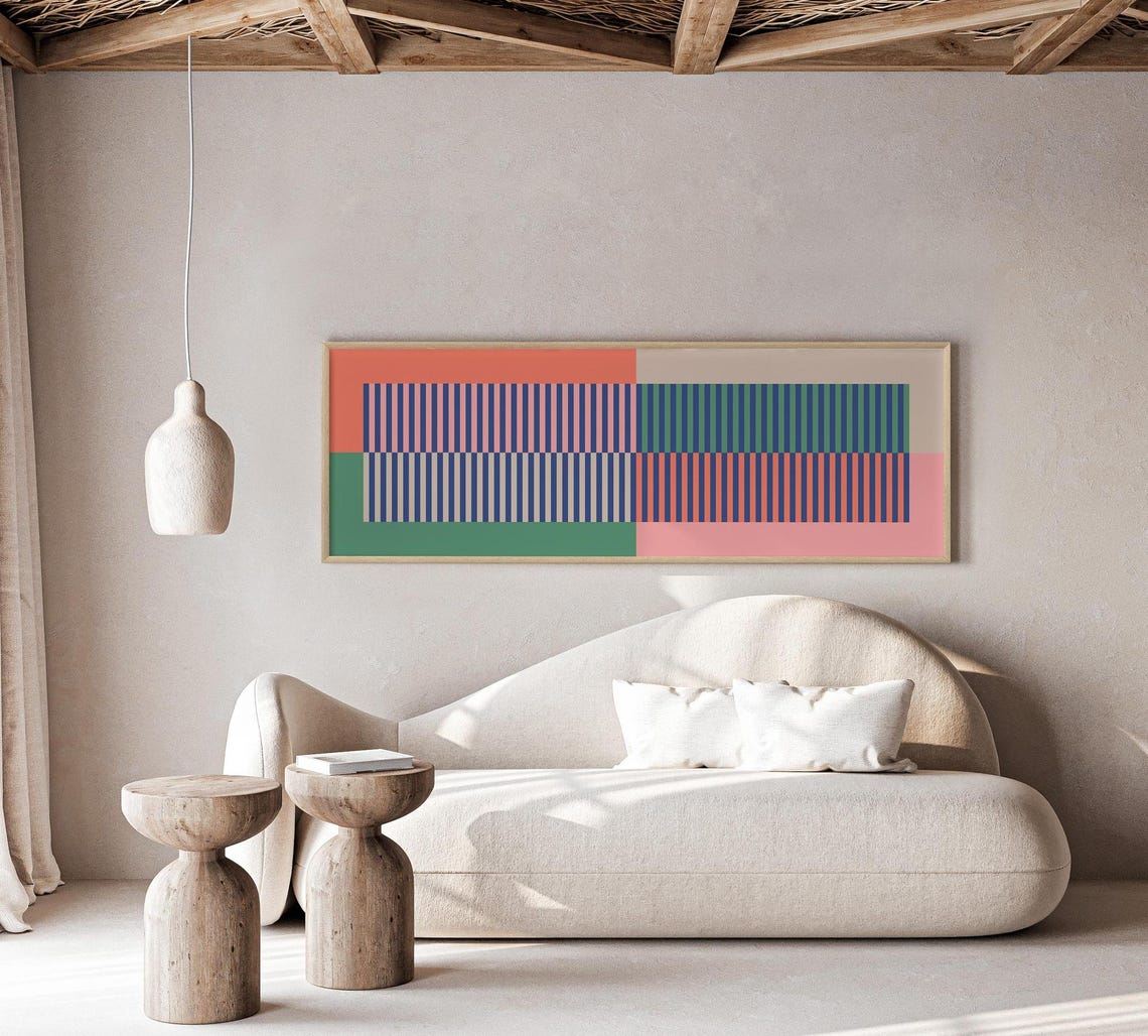 Long Narrow Horizontal Wall Decornull