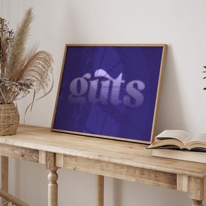 Olivia Rodrigo Guts Poster, Olivia Rodrigo Merch, Digital Download ...