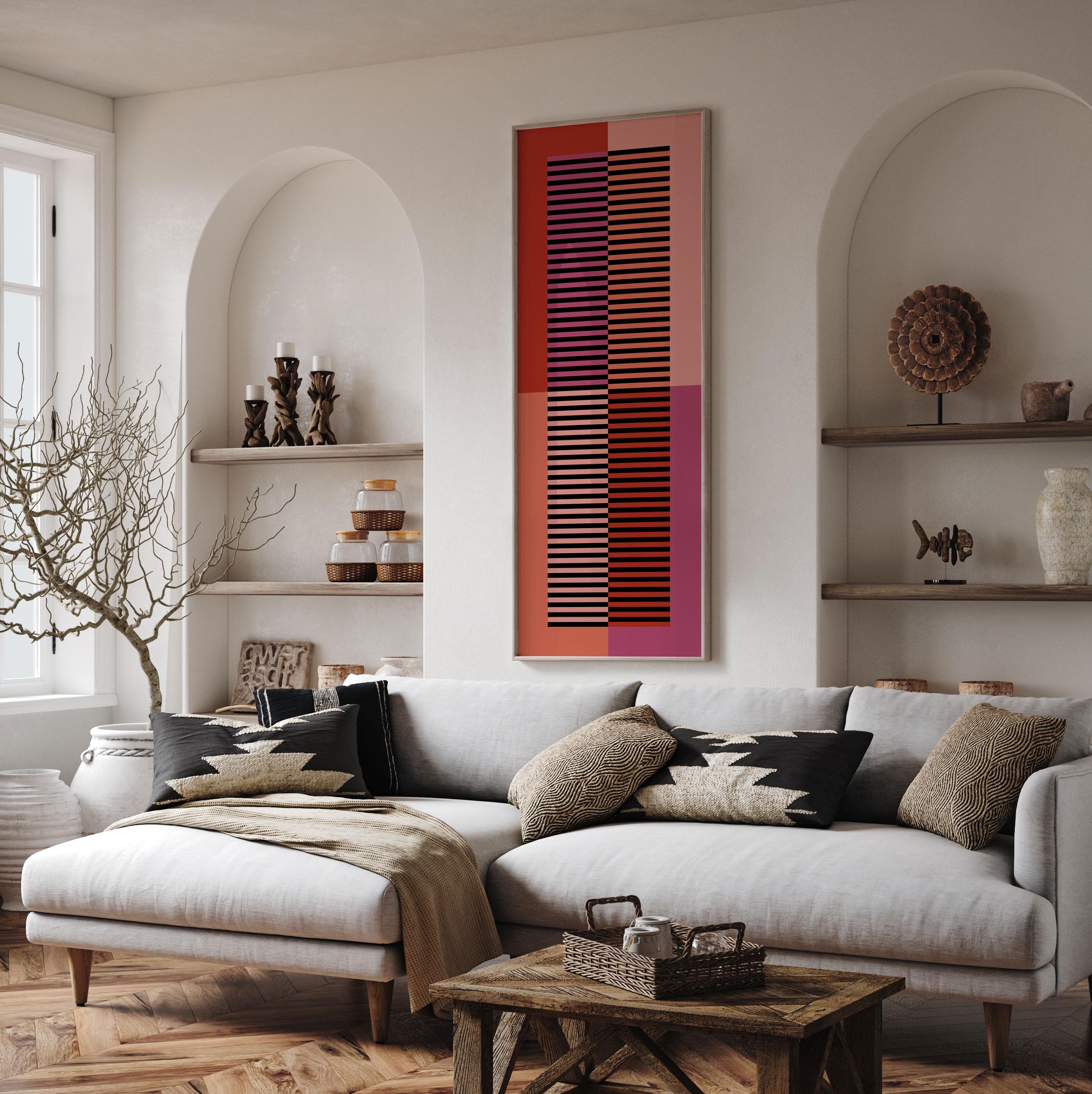Tall Narrow Wall Art, Long Narrow Vertical Wall Art, Extra Large ...
