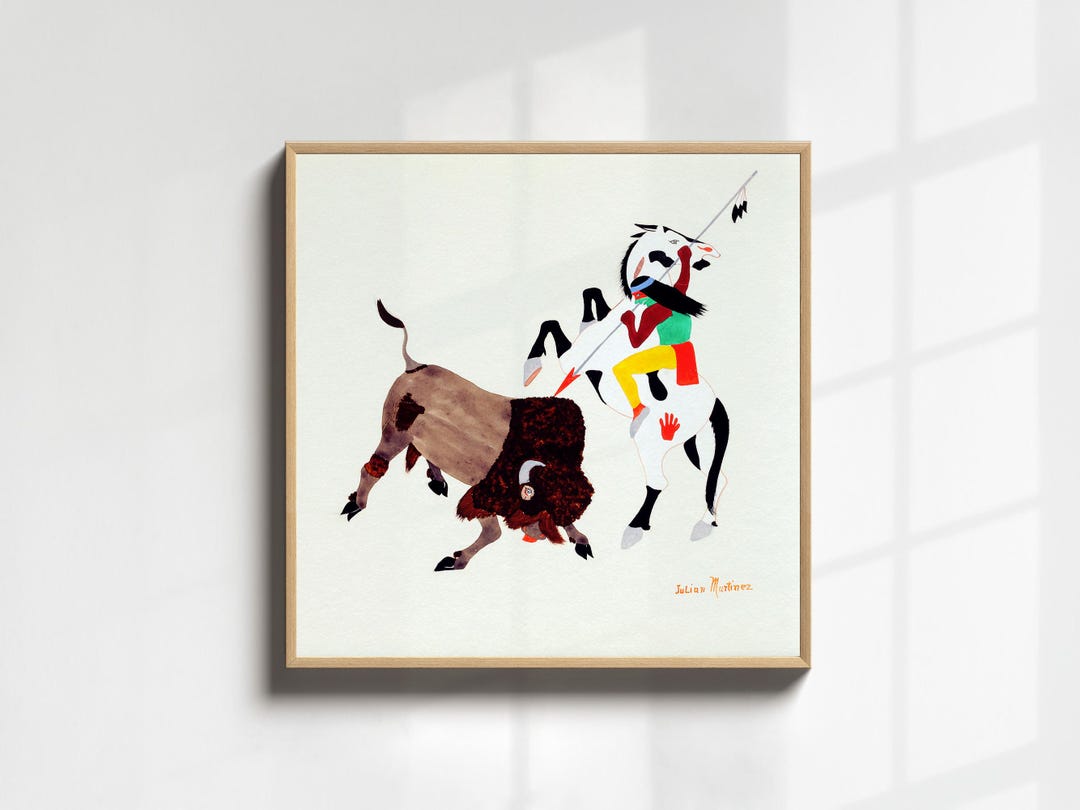 Native American Art, Buffalo Wall Art, Hunting Art Prints, Southwestern ...