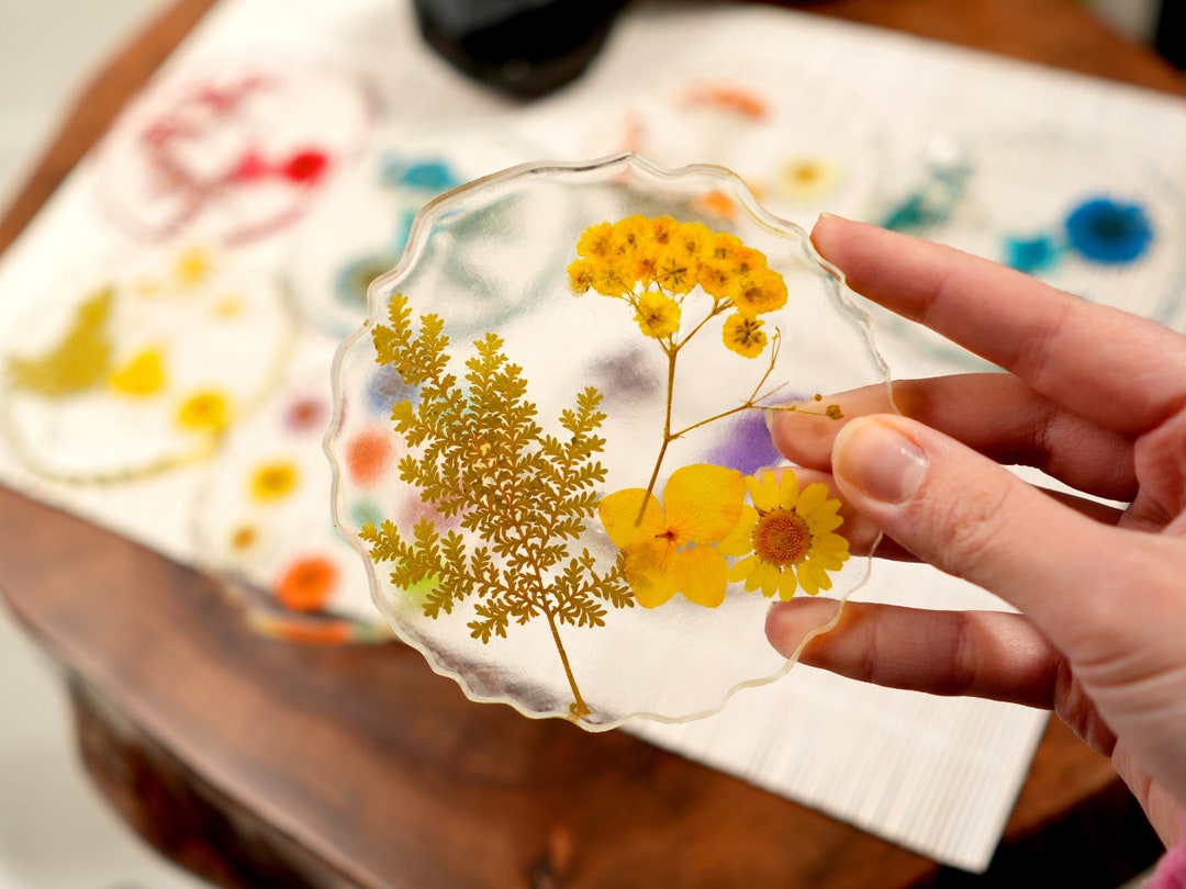 Elegant Epoxy Resin Coasters, Preppy Housewarming Gift, New Home Gifts ...