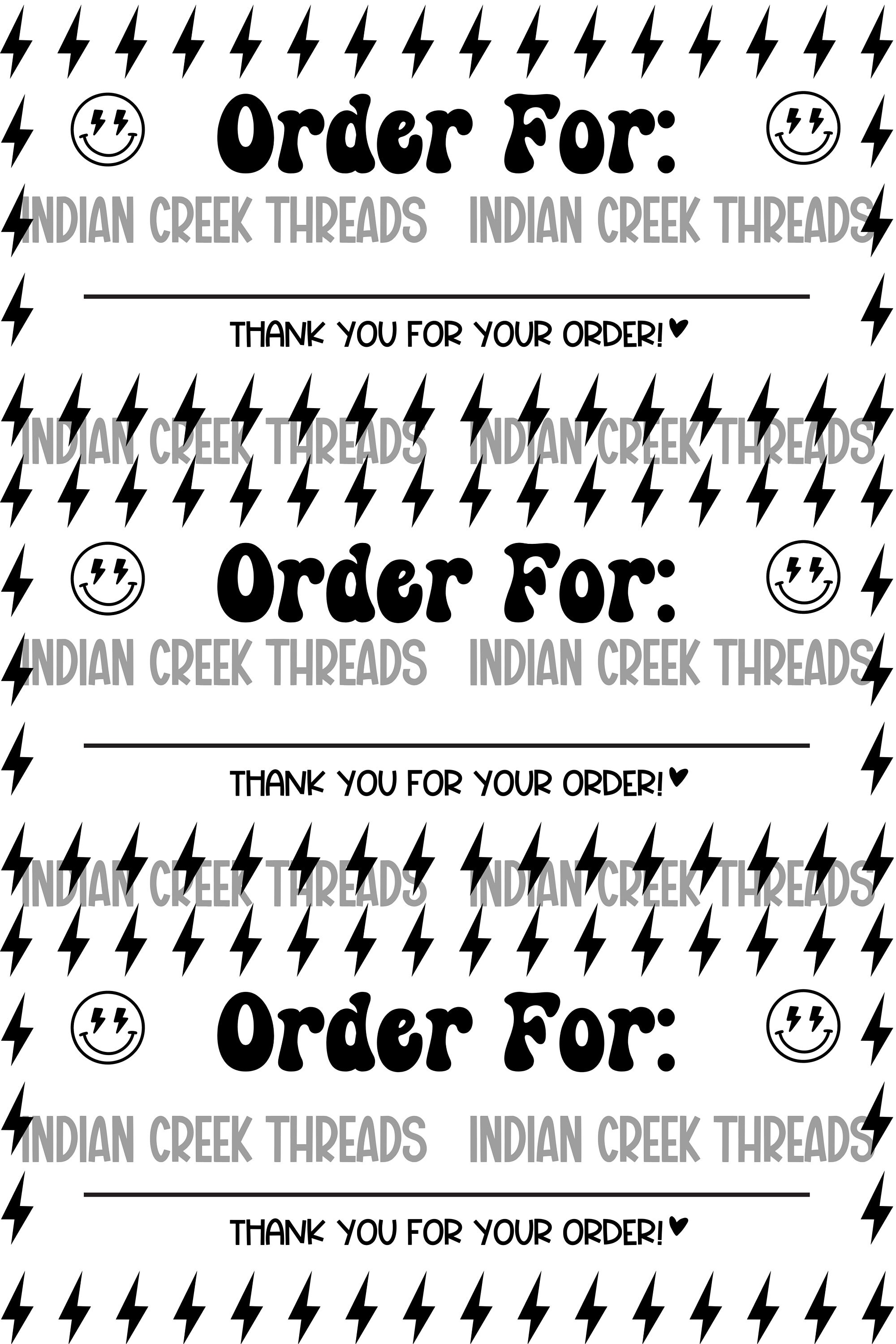 Pick up Sticker Label for Thermal Printer PNG, Custom Order Pick up ...