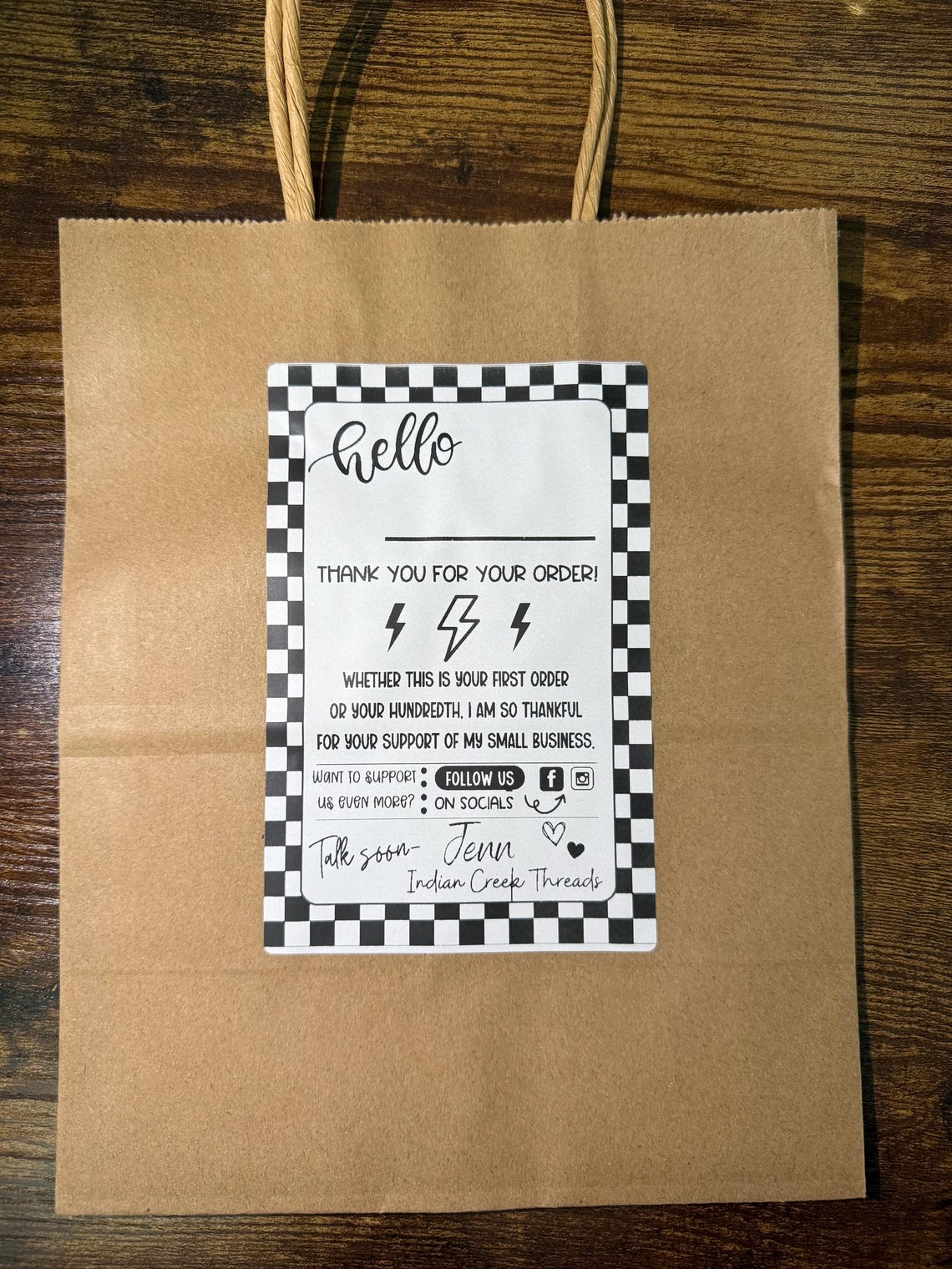 Thank You Pick up Labels Small Business Package Stickers 4x6" - Etsy