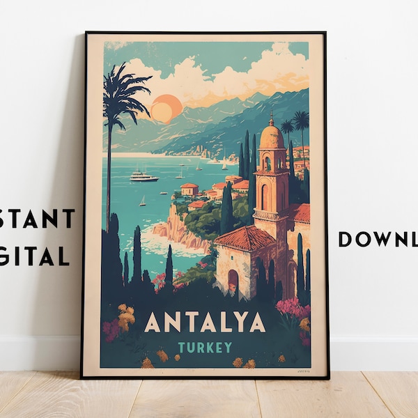 Turkey Poster - Etsy