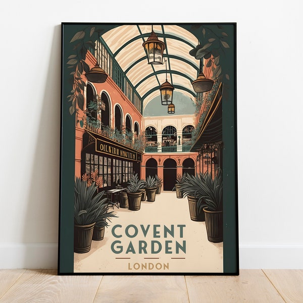 Covent Garden Poster - Etsy