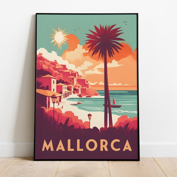 Mallorca Poster - Etsy UK