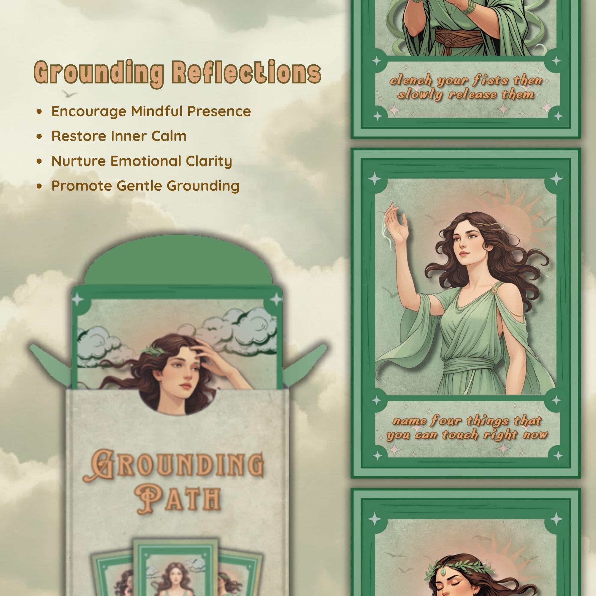 20 Grounding Affirmation Cards for Neurodivergent Women | Digital ...
