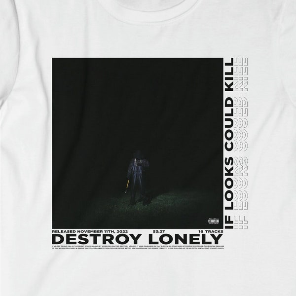 Destroy Lonely Poster - Etsy