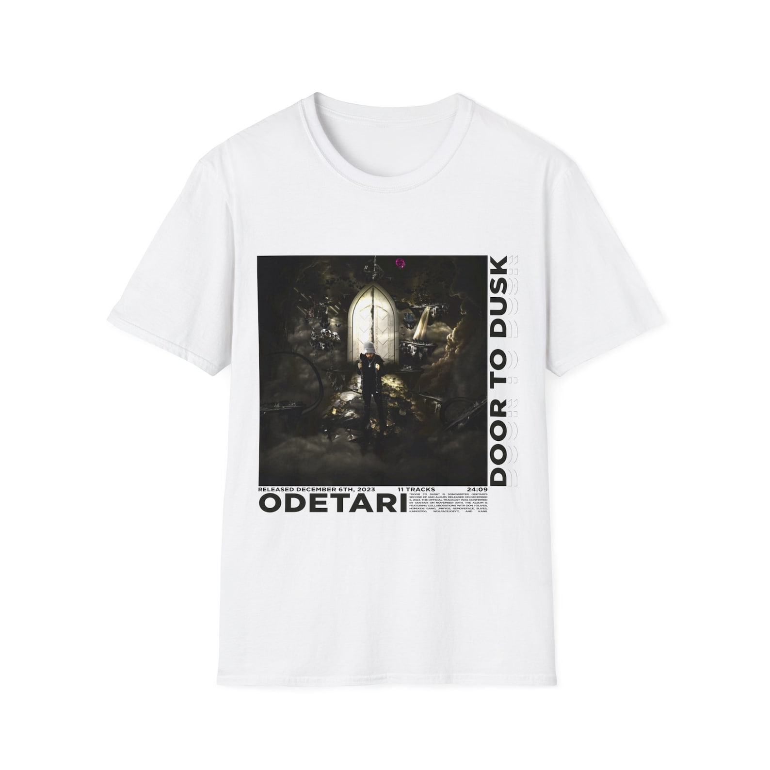 Door to Dusk Album Cover Shirt / Odetari Shirt / Odetari / Door to Dusk ...
