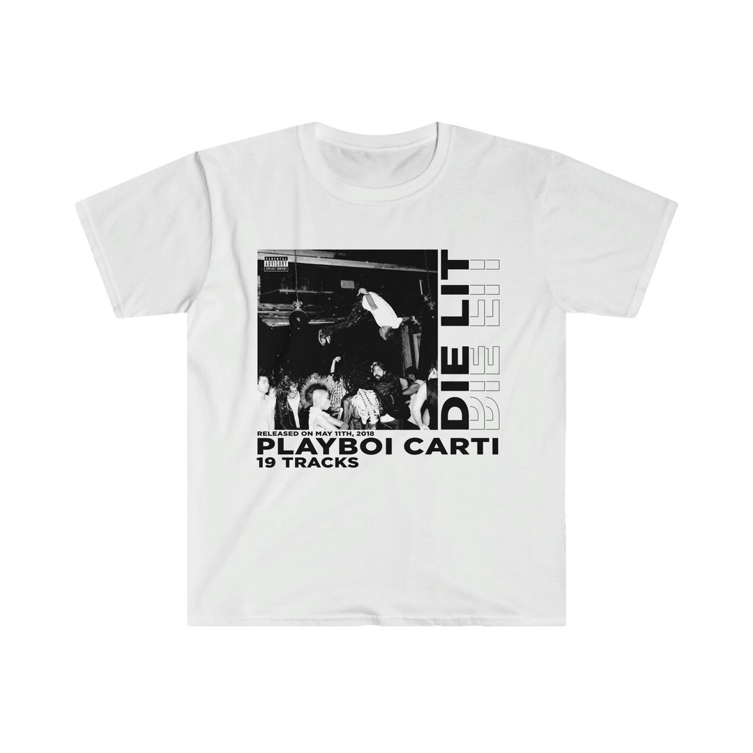 Die Lit Album Cover Shirt / Playboi Carti Shirt / Playboi Carti / Die ...