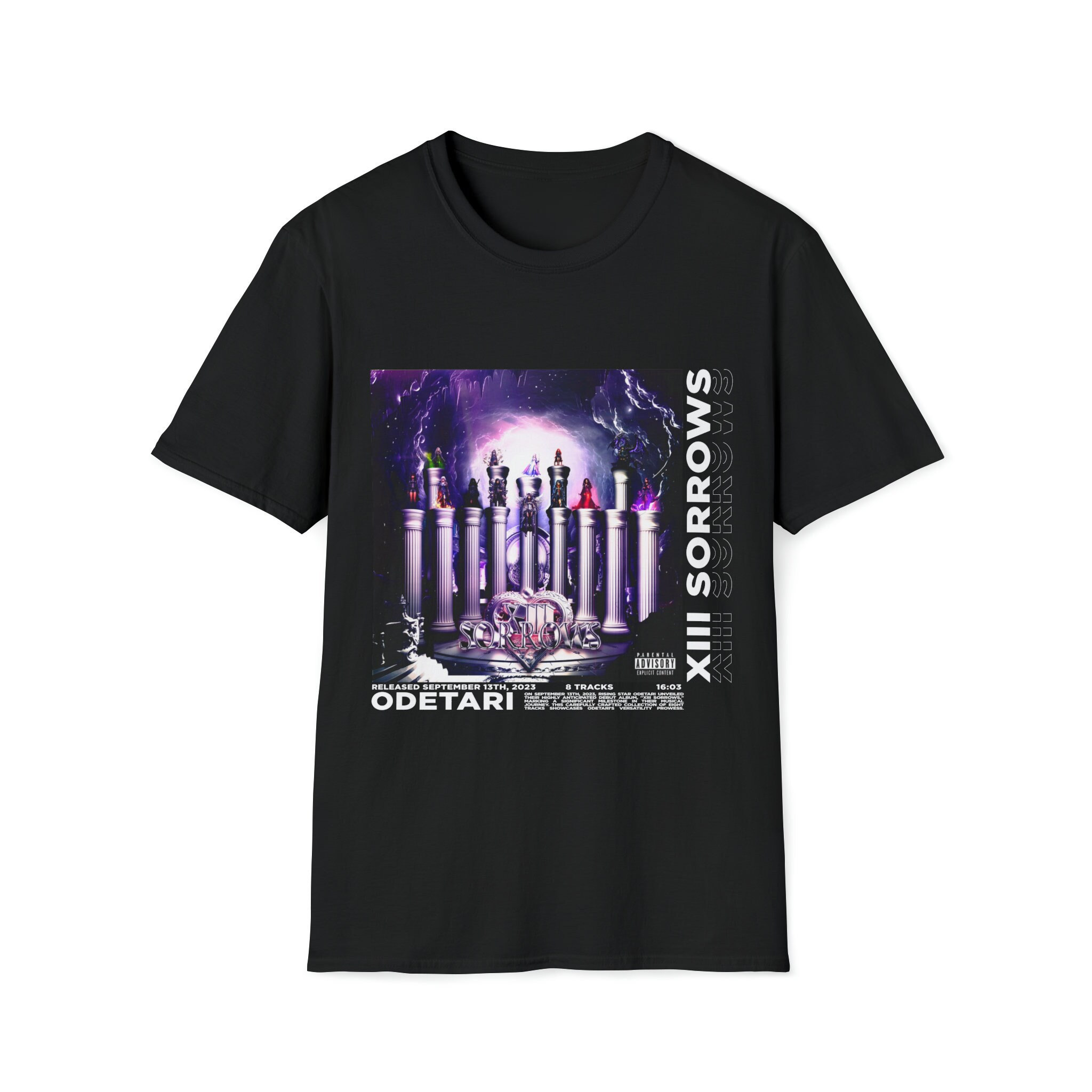 XIII Sorrows Album Cover Shirt / Odetari Shirt / Odetari / XIII Sorrows ...