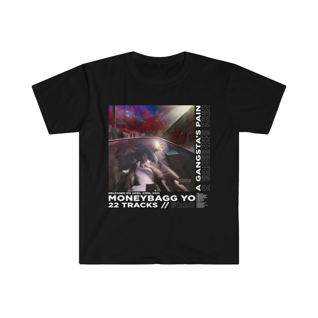 A Gangsta's Pain Album Cover Shirt / Moneybagg Yo Shirt / Moneybagg Yo ...