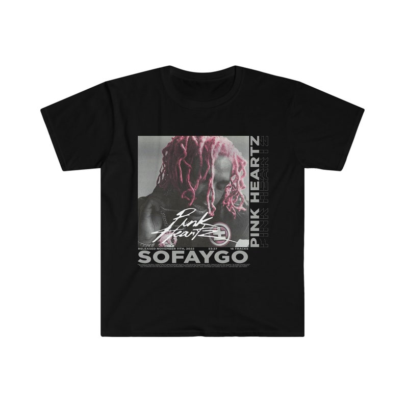 Pink Heartz Album Cover Shirt / Sofaygo Shirt / Streetwear Graphic ...