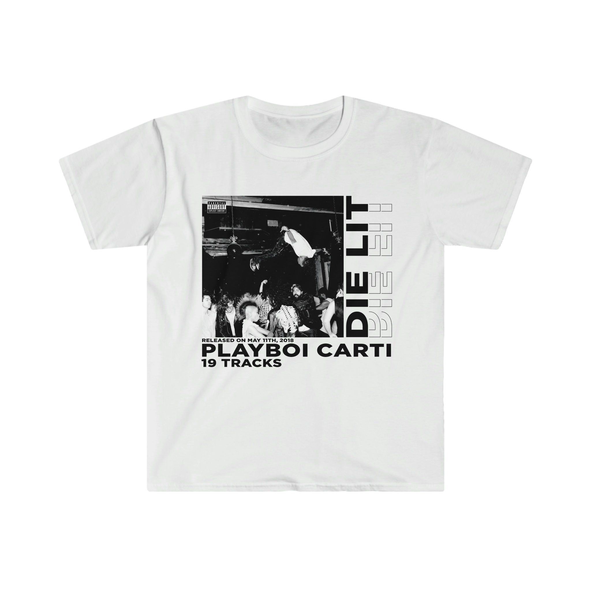 Die Lit Album Cover Shirt / Playboi Carti Shirt / Playboi - Etsy