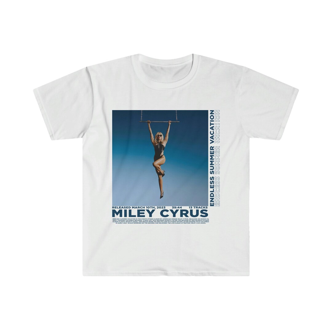 Endless Summer Vacation Album Cover Shirt / Miley Cyrus Shirt / Endless ...