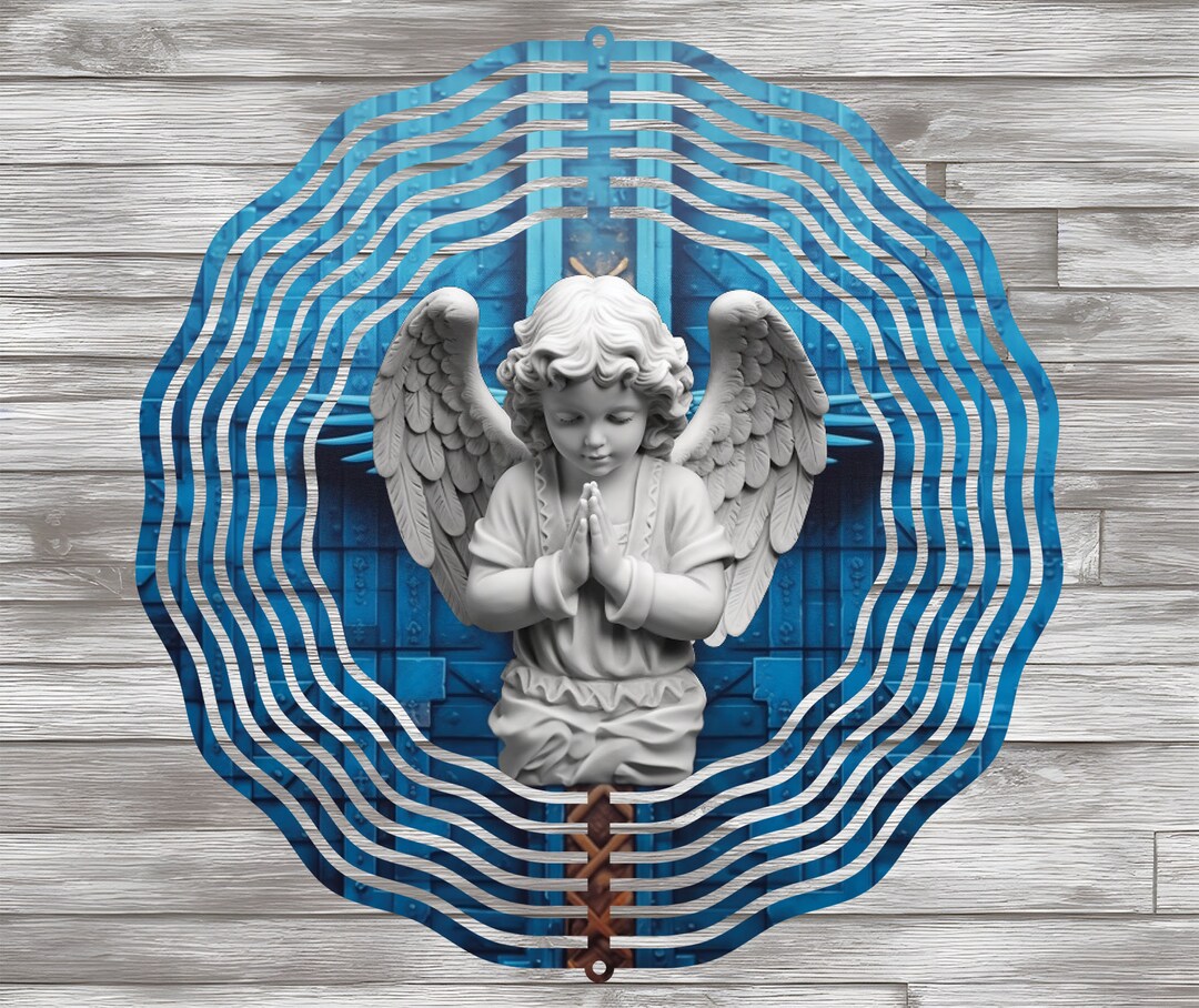 Angel Wind Spinner Sublimation Design, Sunflowers, Sublimation Design ...