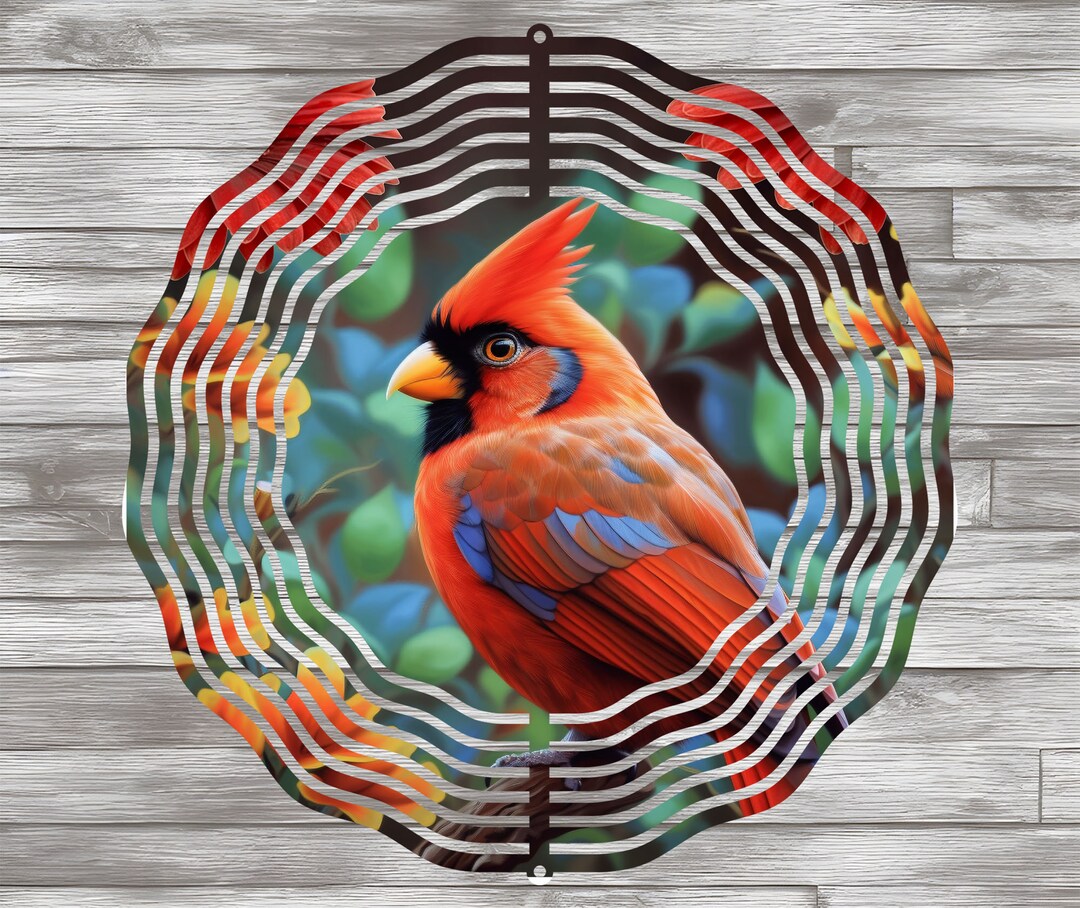 Cardinal Windspinner Png Wind Spinner Digital Download PNG for ...