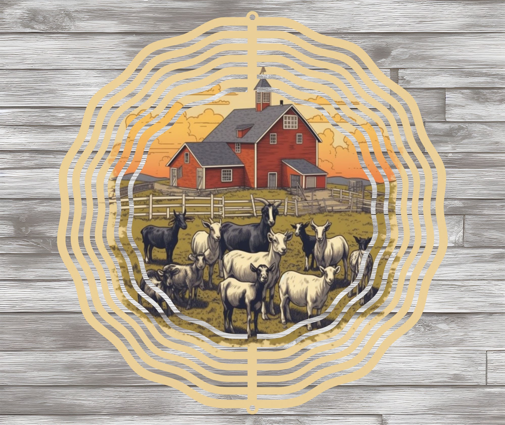 Goat, Goat Wind Spinner Sublimation Digital Design Download, Goat ...