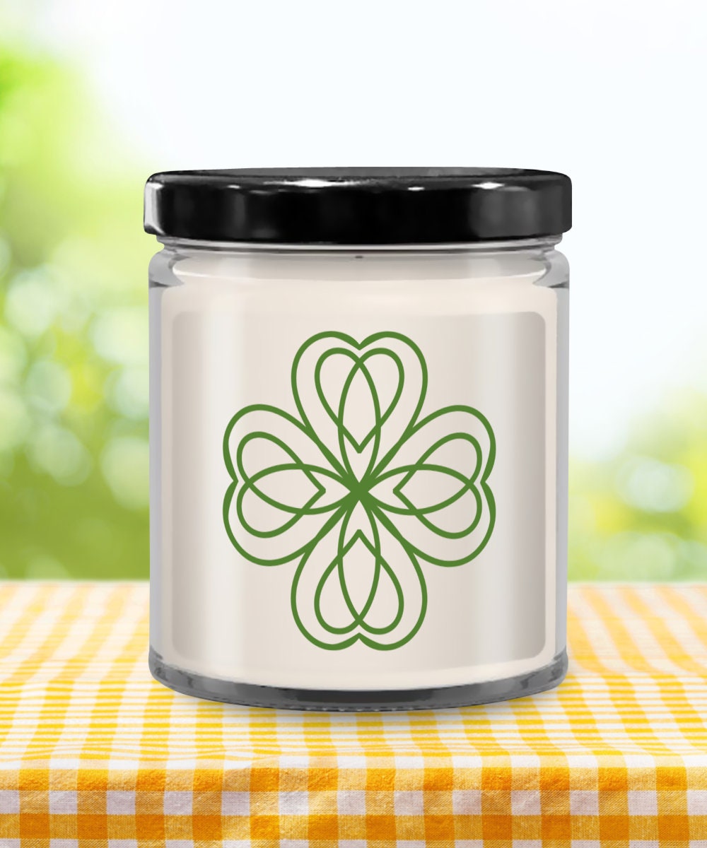 Celtic Hearts Candle | Treble Clef Gift | Home Décor | Container ...