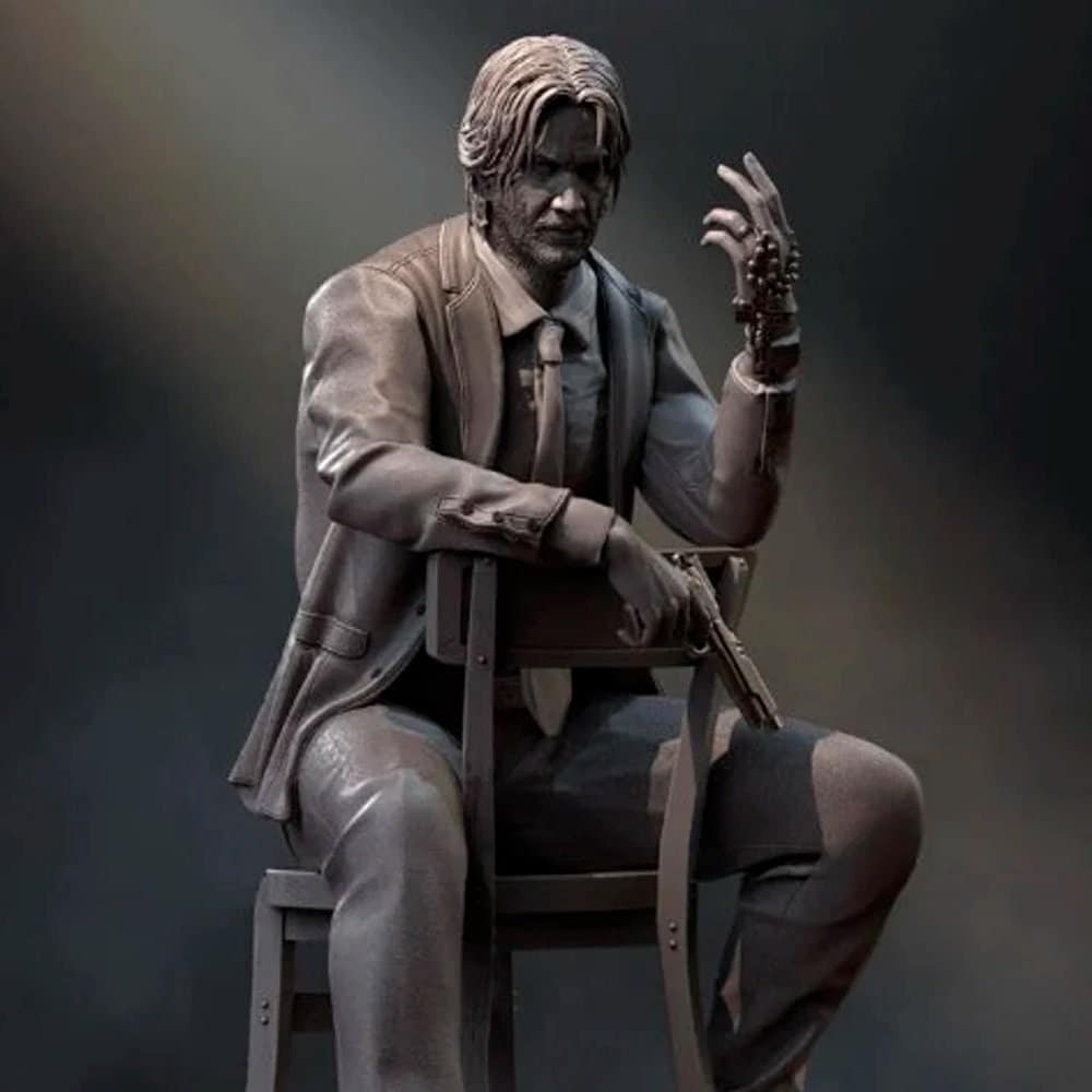 John Wick Movie 3D Print STL File Diorama - Etsy